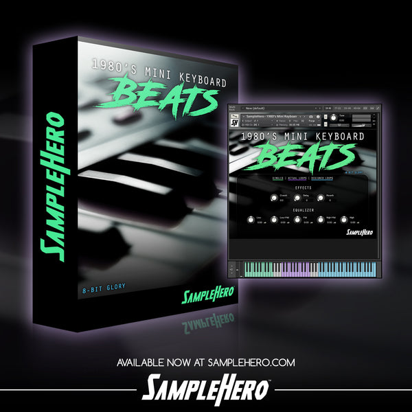 1980's Mini Keyboard Beats - SampleHero - Virtual Instruments