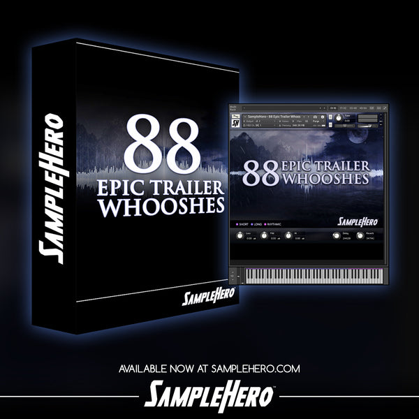 88 Epic Trailer Whooshes - SampleHero - Virtual Instruments
