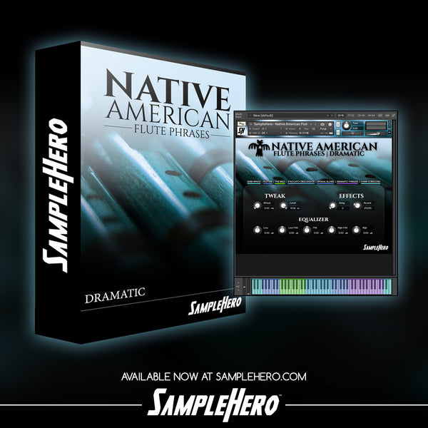 Native American Flute Phrases | Dramatic - SampleHero - Virtual Instruments
