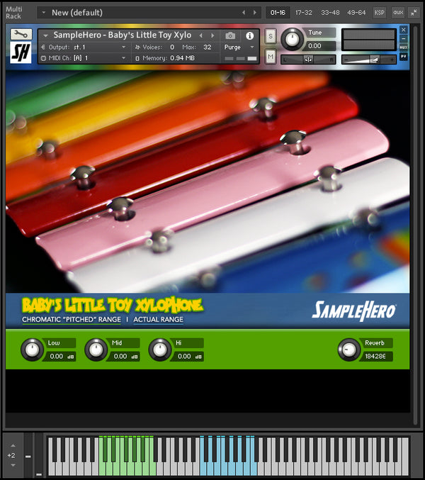 Baby's Little Toy Xylophone - SampleHero - Virtual Instruments