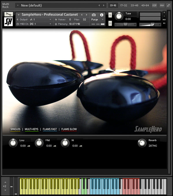 Professional Castanets - SampleHero - Virtual Instruments
