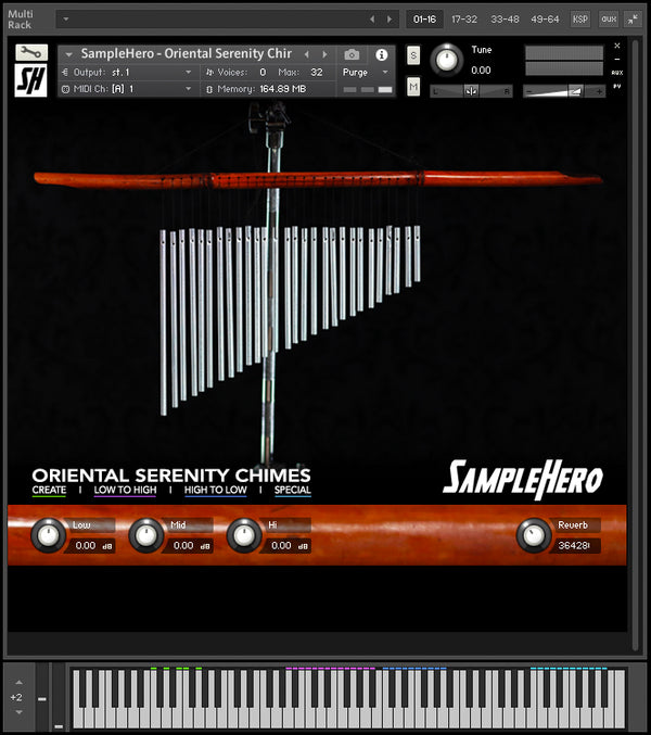 Serenity Chimes - SampleHero - Virtual Instruments