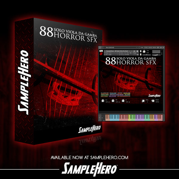 88 Solo Viola Da Gamba Horror SFX - SampleHero - Virtual Instruments