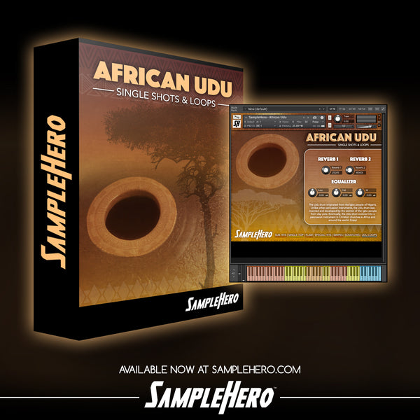 African Udu | Single Shots & Loops - SampleHero - Virtual Instruments
